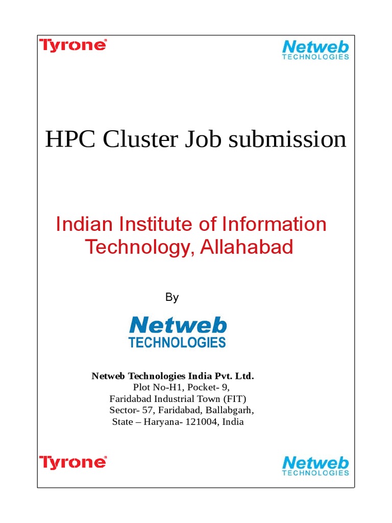 HPC Job | PDF | Message Passing Interface | Scheduling (Computing)