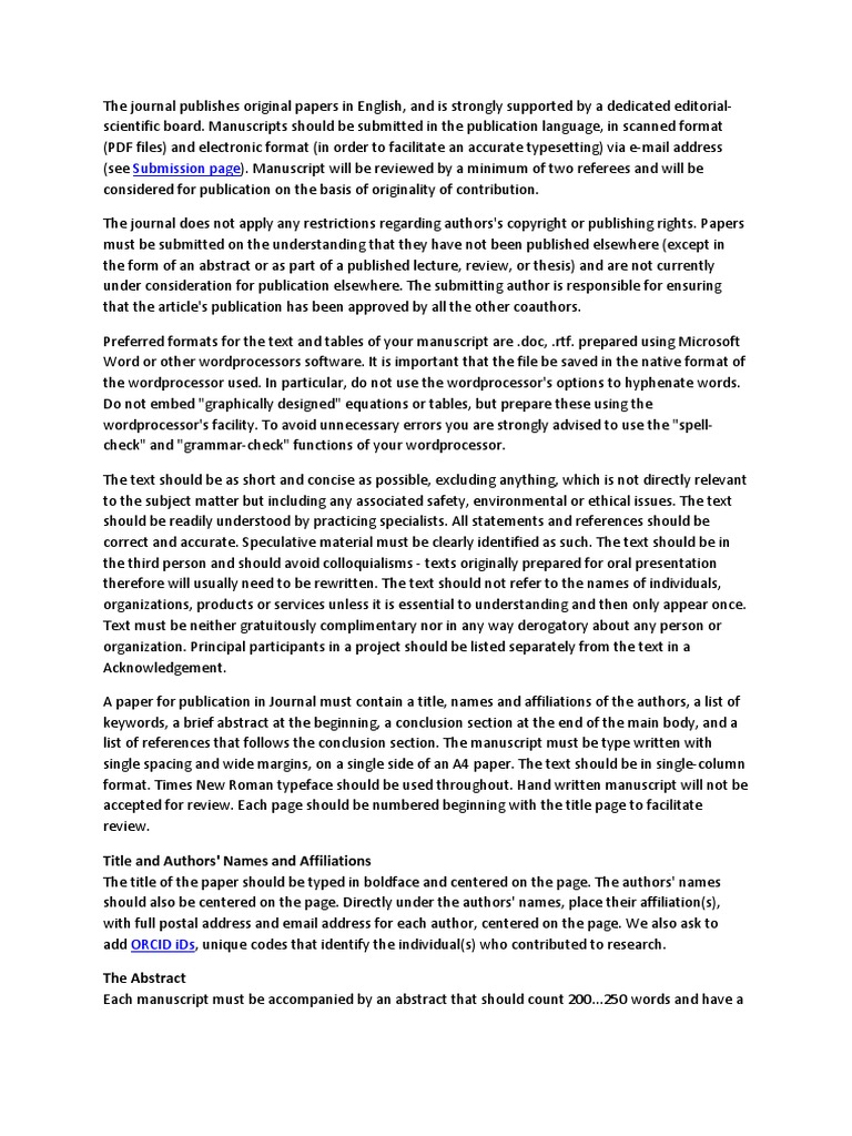 Submission Page: Title and Authors' Names and Affiliations | PDF ...