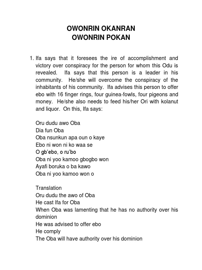 098si - Owonrin Okanran | PDF | Nature