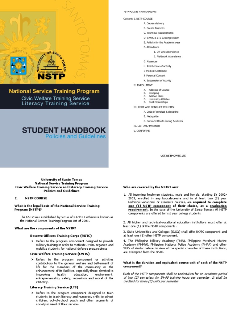 Student Handbook | PDF