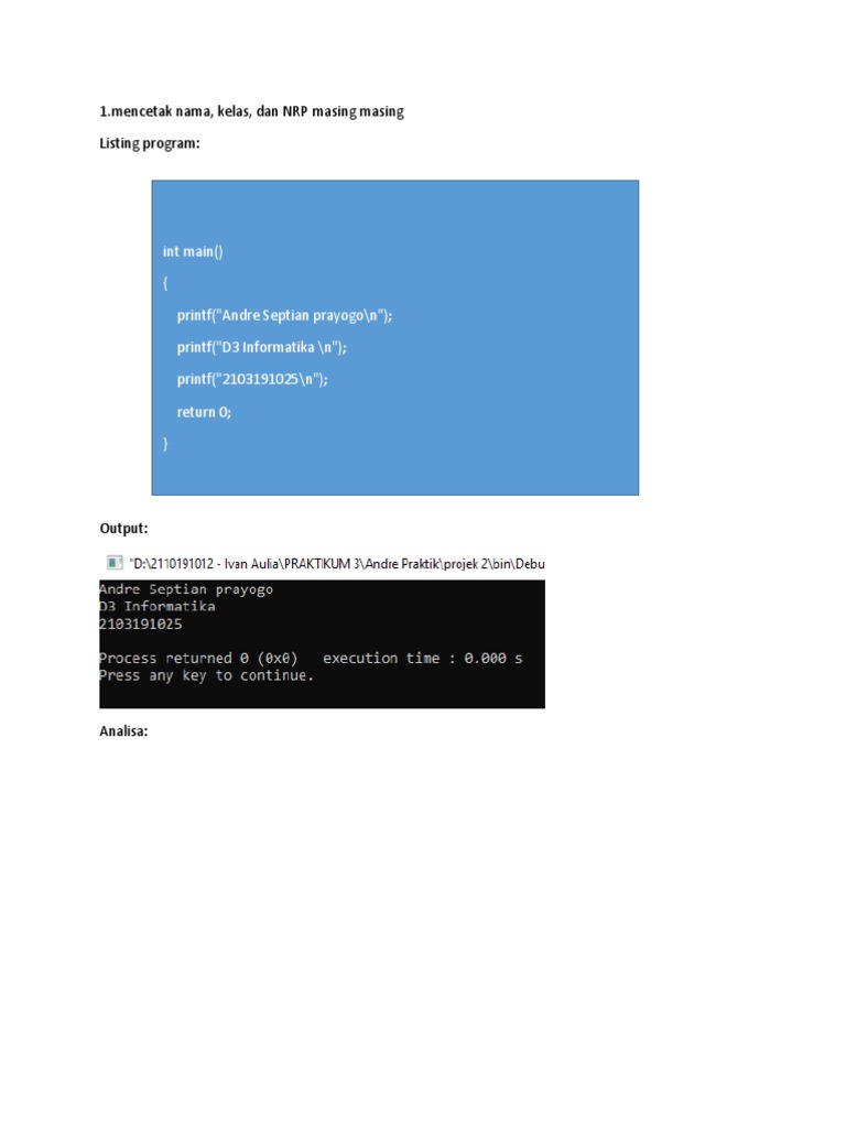 Belajar Koding Ti S1 | PDF