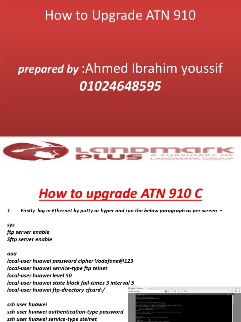 How To Upgrade ATN 910 C | PDF | Computers | Technology & Engineering