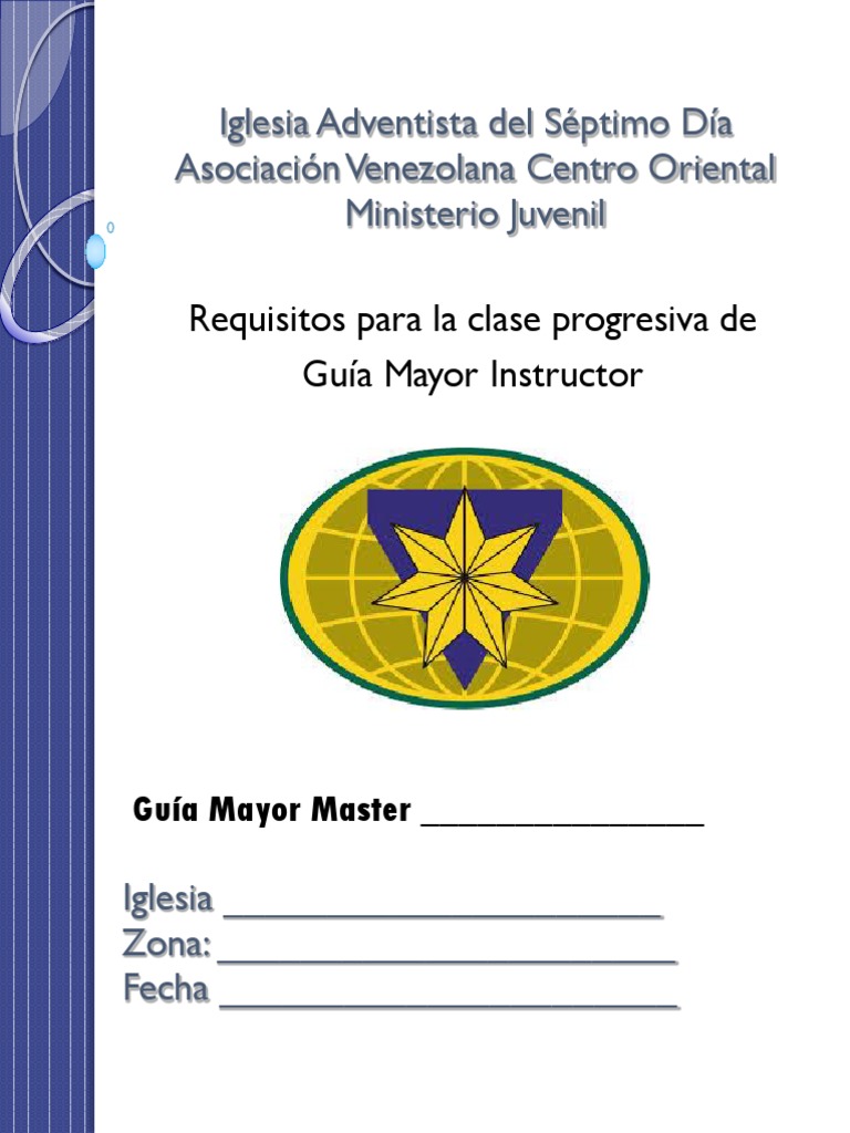 Requisitos Guia Mayor Instructor | PDF
