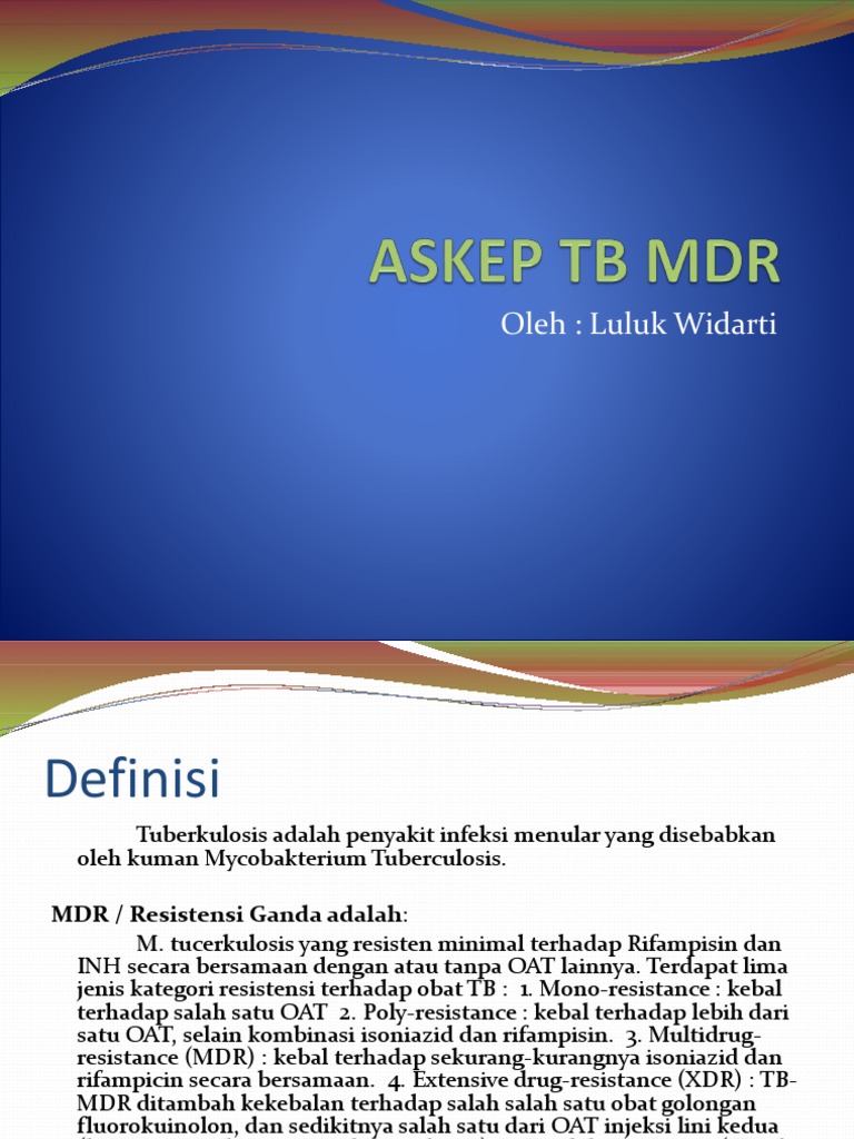 Askep TB MDR | PDF