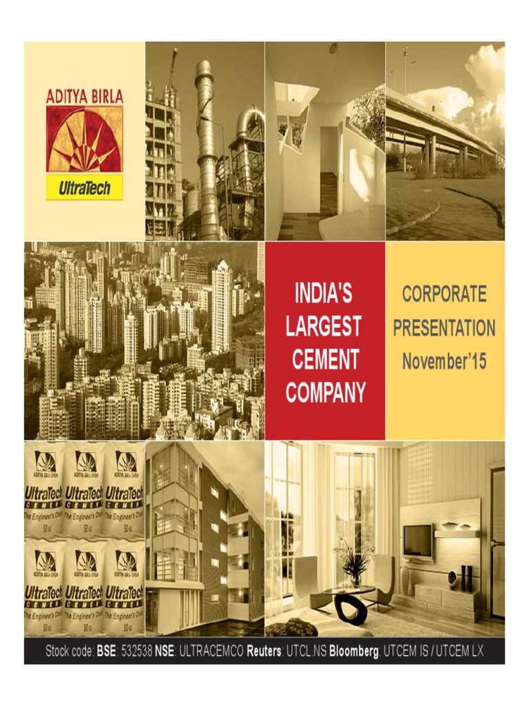 UltraTech Cement Annual Report 2024 | PDF | Earnings Before Interest ...