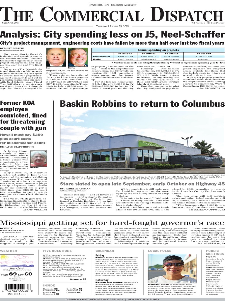 Commercial Dispatch Eedition 8-29-19 | PDF | United States Postal ...