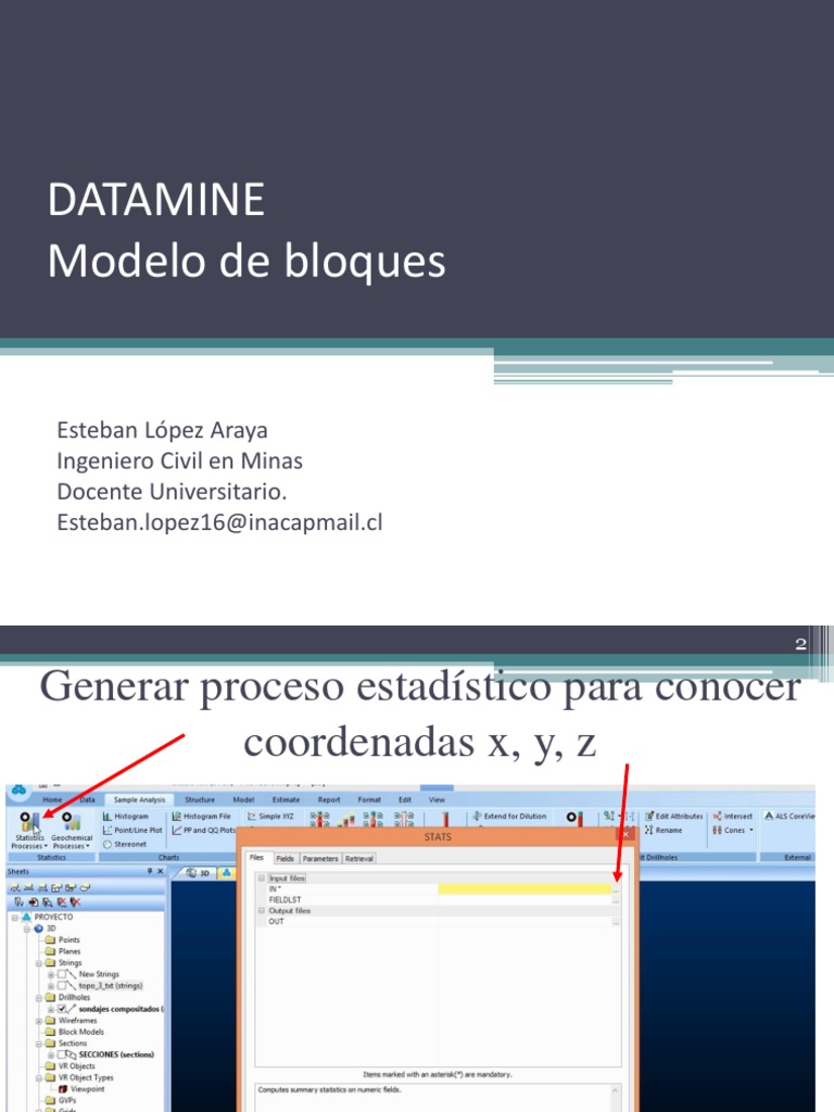Datamin Modelo de Bloques. | PDF