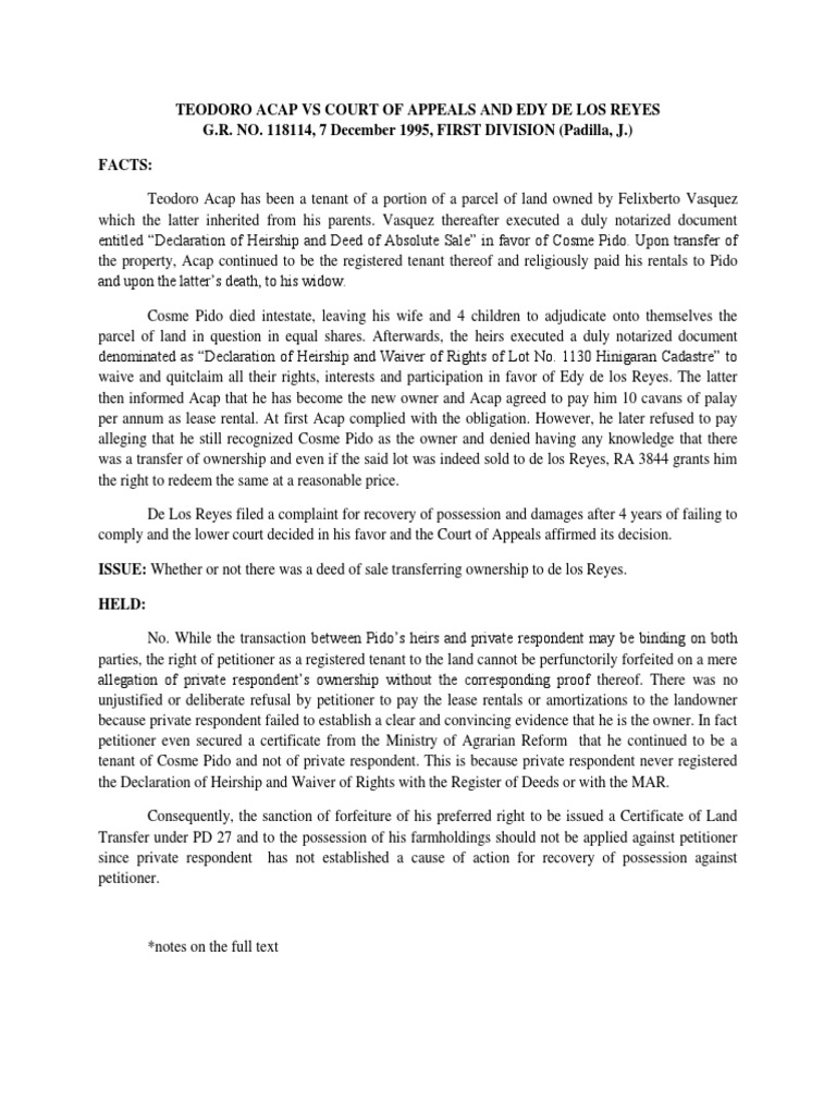 Digest Compilation | PDF | Mortgage Law | Deed