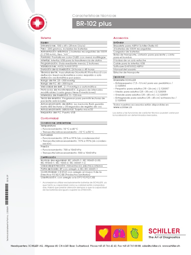 Ficha Técnica BR-102 Plus | Descargar gratis PDF | Electrónica | Informática