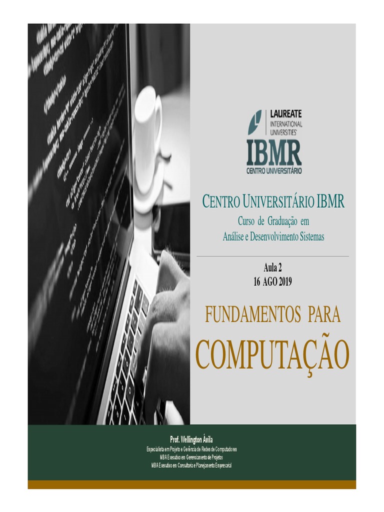 Fundamentos da Computação e Arquitetura | PDF | PCs (computadores ...
