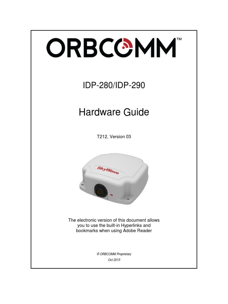 Orbcomm | Download Free PDF | Electrical Connector | Indemnity