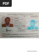 Passport Front Page | PDF