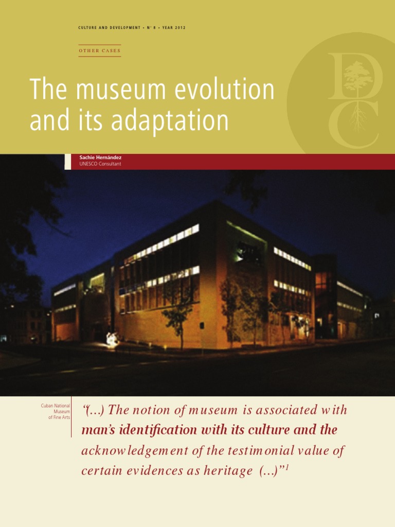 Museum Evolution Adaptation PDF | PDF | Museum | Museology