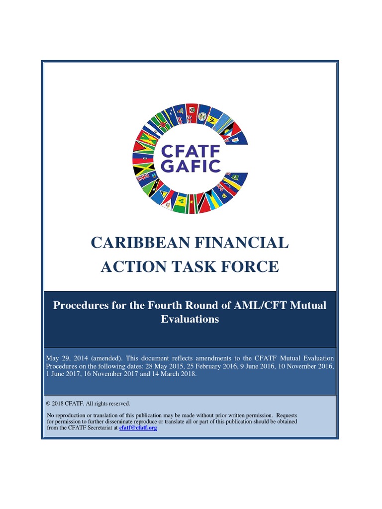 Caribbean Financial Action Task Force: Procedures For The Fourth Round ...