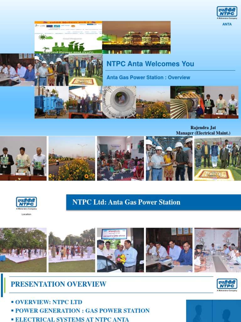 NTPC Anta Electrical | PDF | Electric Generator | Transformer