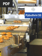 Pybuthrin 33 Ficha Tecnica | PDF | Insectos | Alimentos