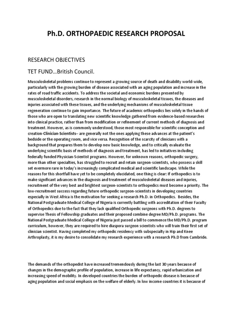 PHD Proposal | PDF | Hospital | Health Care