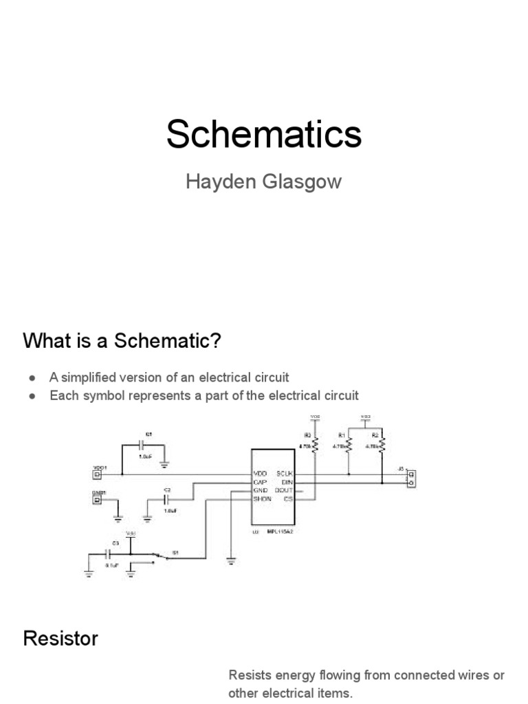 Schematics | PDF