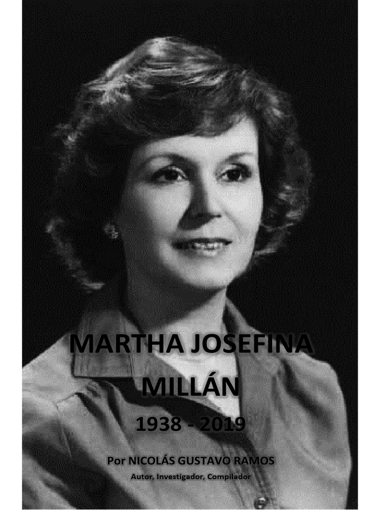 Libro Homenaje Martha Millán (1938 - 2019) | PDF | Romeo y Julieta | Ópera