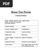 House Tree Person Brief Manual | PDF | Anxiety | Id