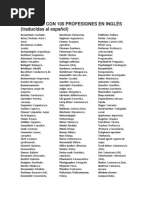 Vocabulario de Tiendas y Trabajos | PDF | Alimentos