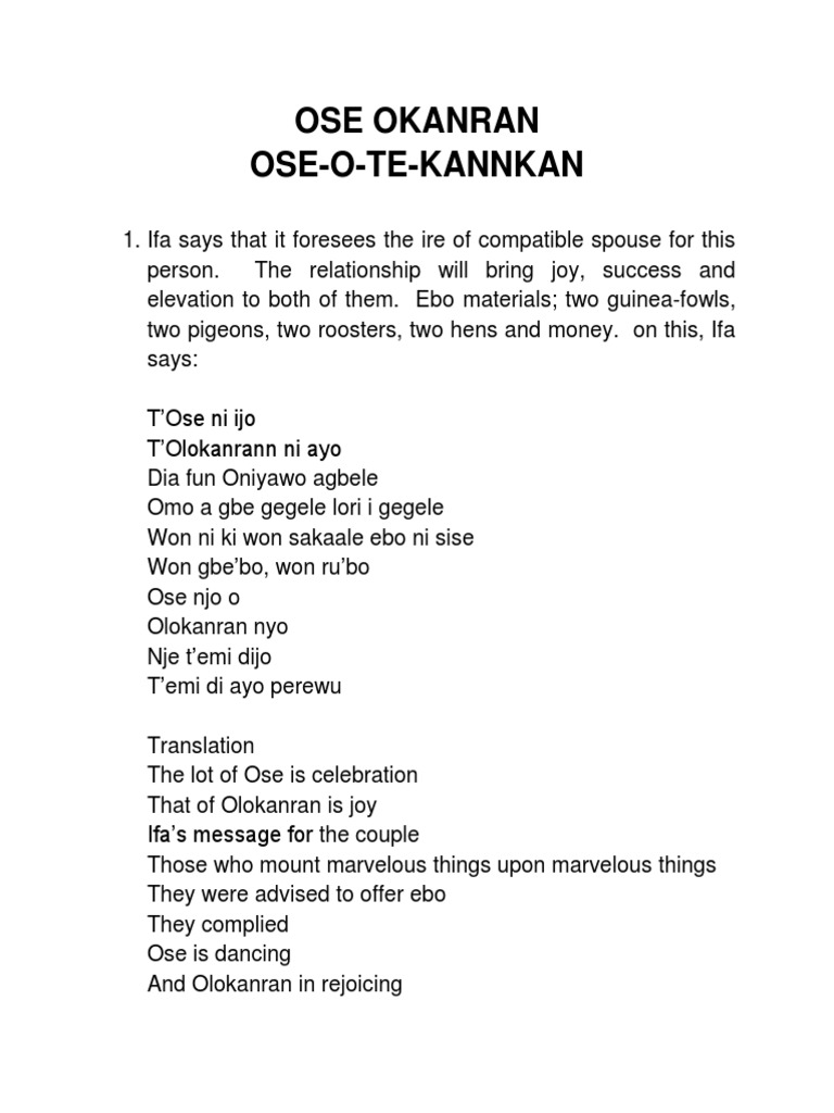 234si - Ose Okanran | PDF | Nature | Business