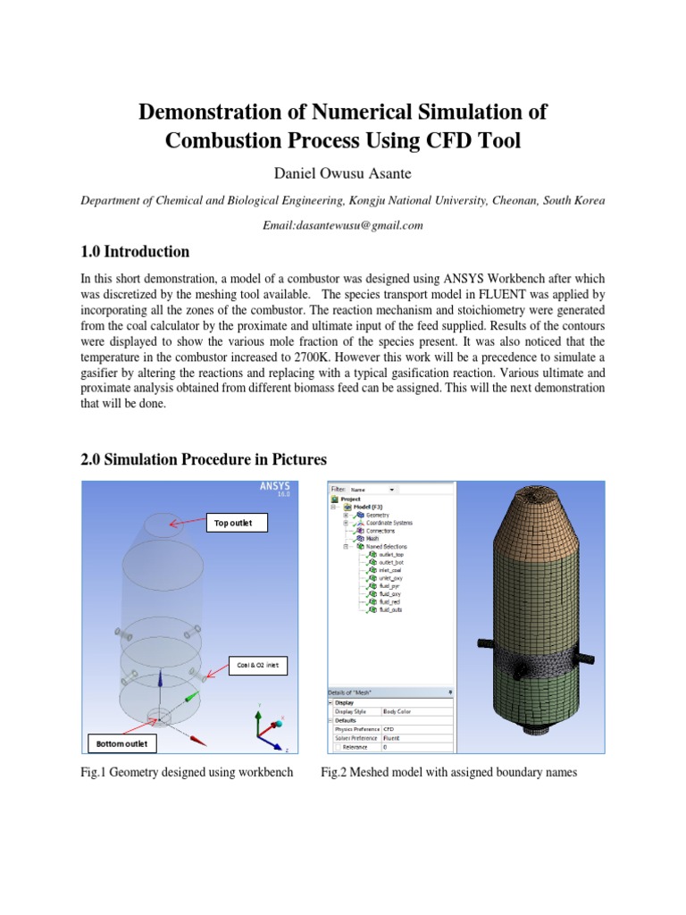Combustion Process Simulation | Download Free PDF | Gasification ...