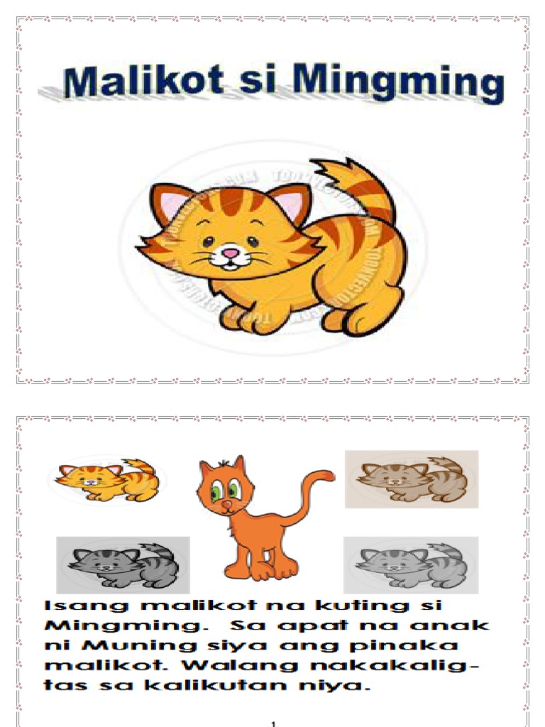 Pambatang Kuwento: Malikot Si Mingming | PDF