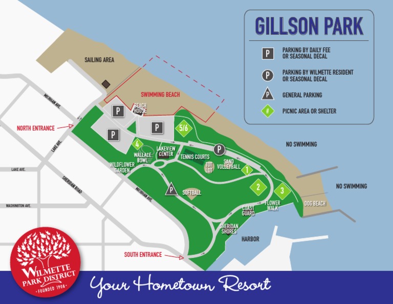 Gillson Park Map | PDF | Tourist Attractions | Leisure
