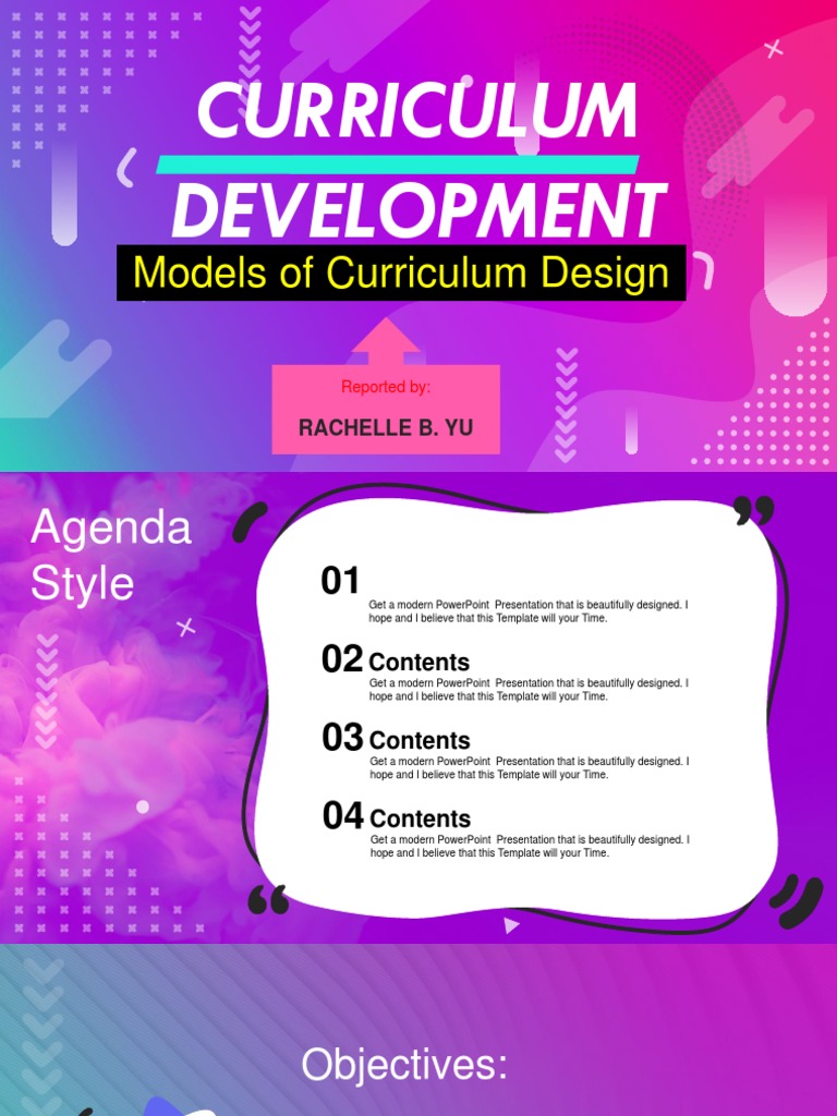 Curriculum Development: Models of Curriculum Design | PDF | Microsoft ...