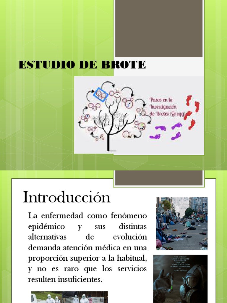 Estudio epidemiológico de un brote: conceptos clave y metodología | PDF ...