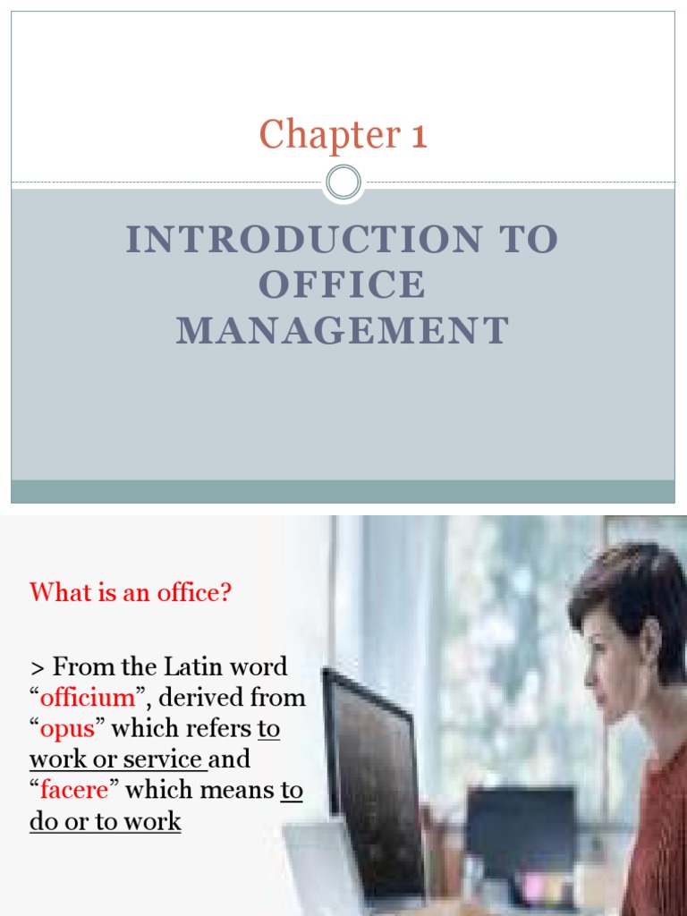 Introduction To Office Management | PDF | Cheque | Goal