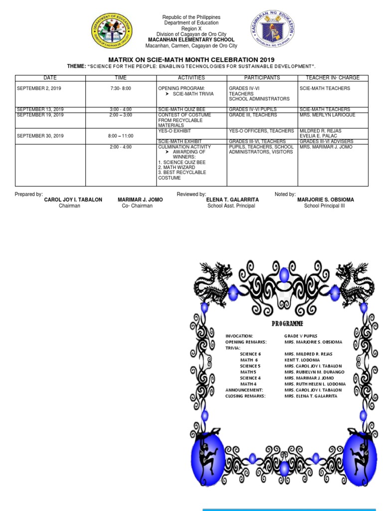 Scie Math Matrix | PDF