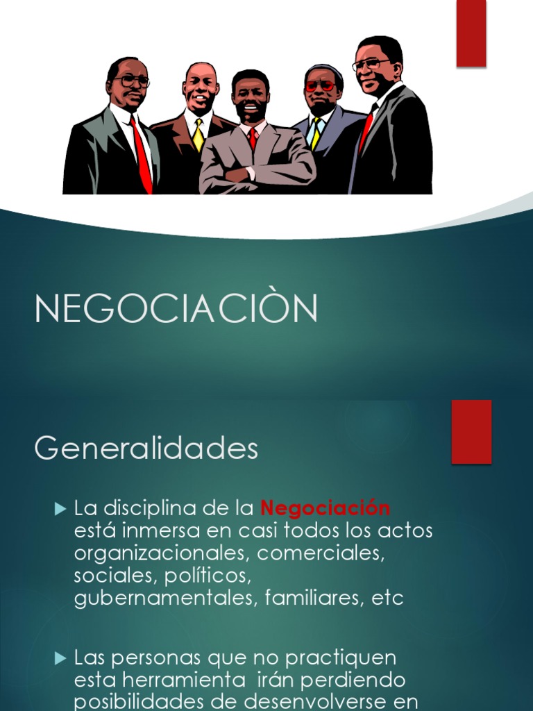 NEGOCIACION | PDF | Negociación | Sicología