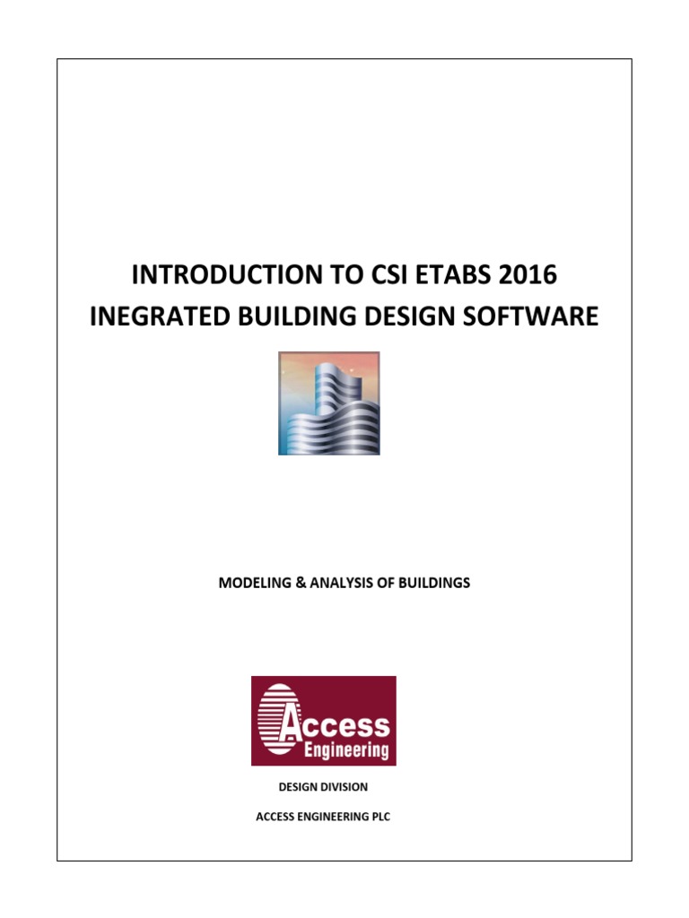 Etabs - Building | PDF | Beam (Structure) | Column
