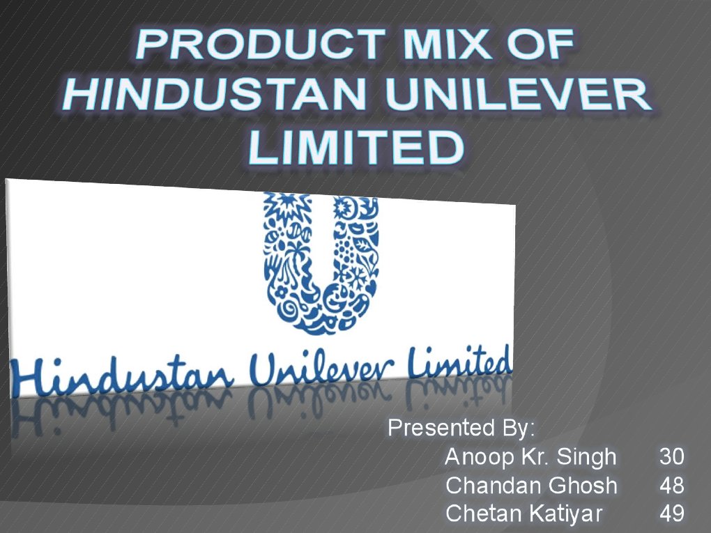 HUL Product Mix Overview and Growth | PDF | Unilever | Personal Hygiene ...