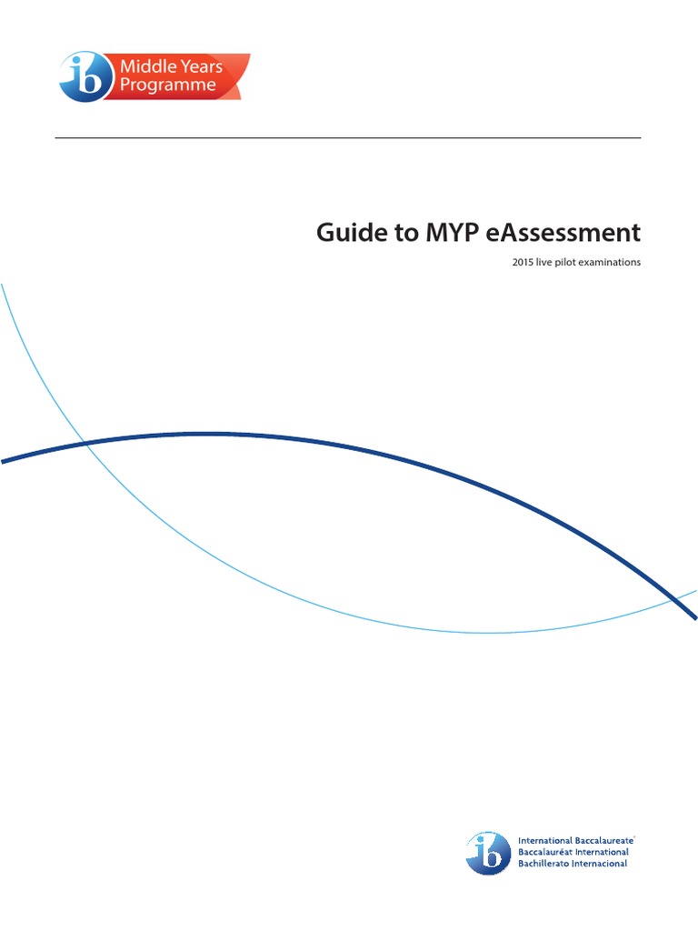 Guide To MYP E-Assessment | PDF | Educational Assessment | Test ...