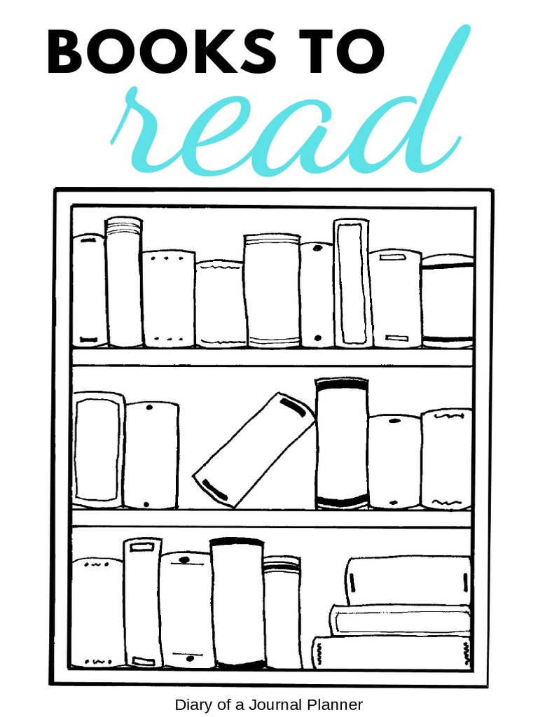 Bullet Journal Book List Printable | PDF