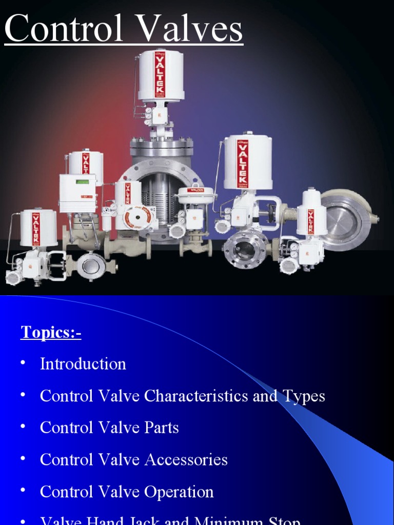 Control Valves: Yahya G Assiri A-Shift | PDF | Technology & Engineering