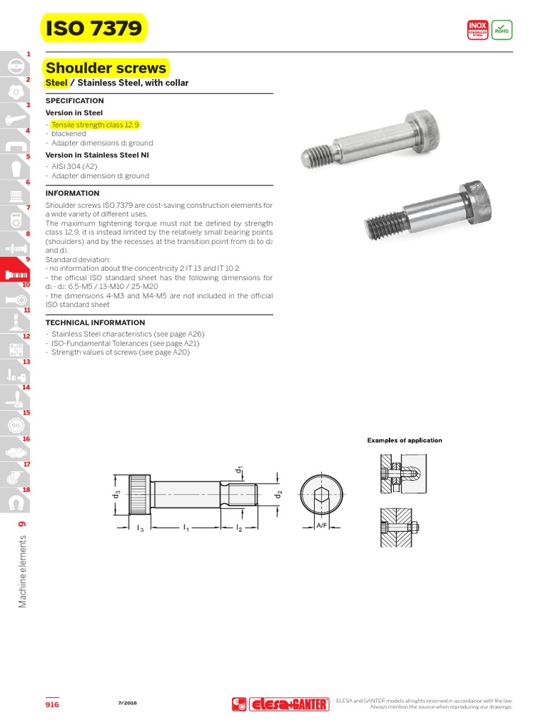 Iso 4327 | PDF | Screw | Building Engineering