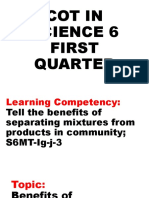 PERFORMANCE TASK SCIENCE 6 Quarter 2 | PDF | Lung | Anatomy