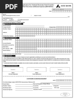Indian Bank RTGS Form | PDF | Financial Services | Banking Technology