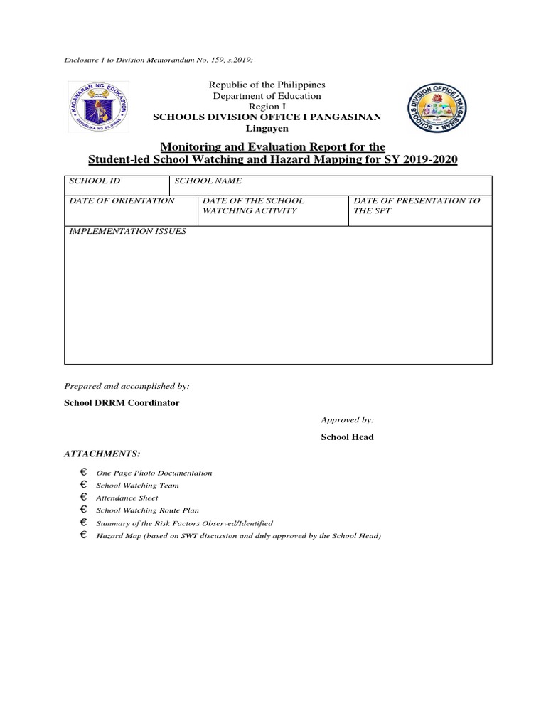 Student-led Hazard Mapping Report 2019 | PDF