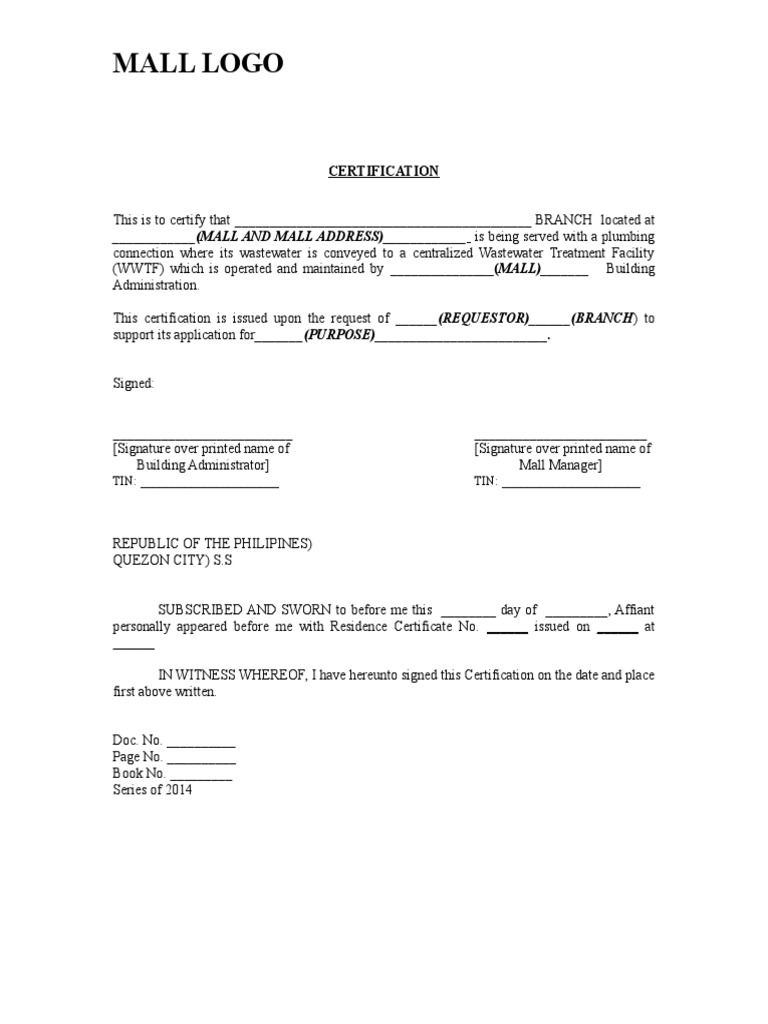 Certificate of Interconnection | PDF