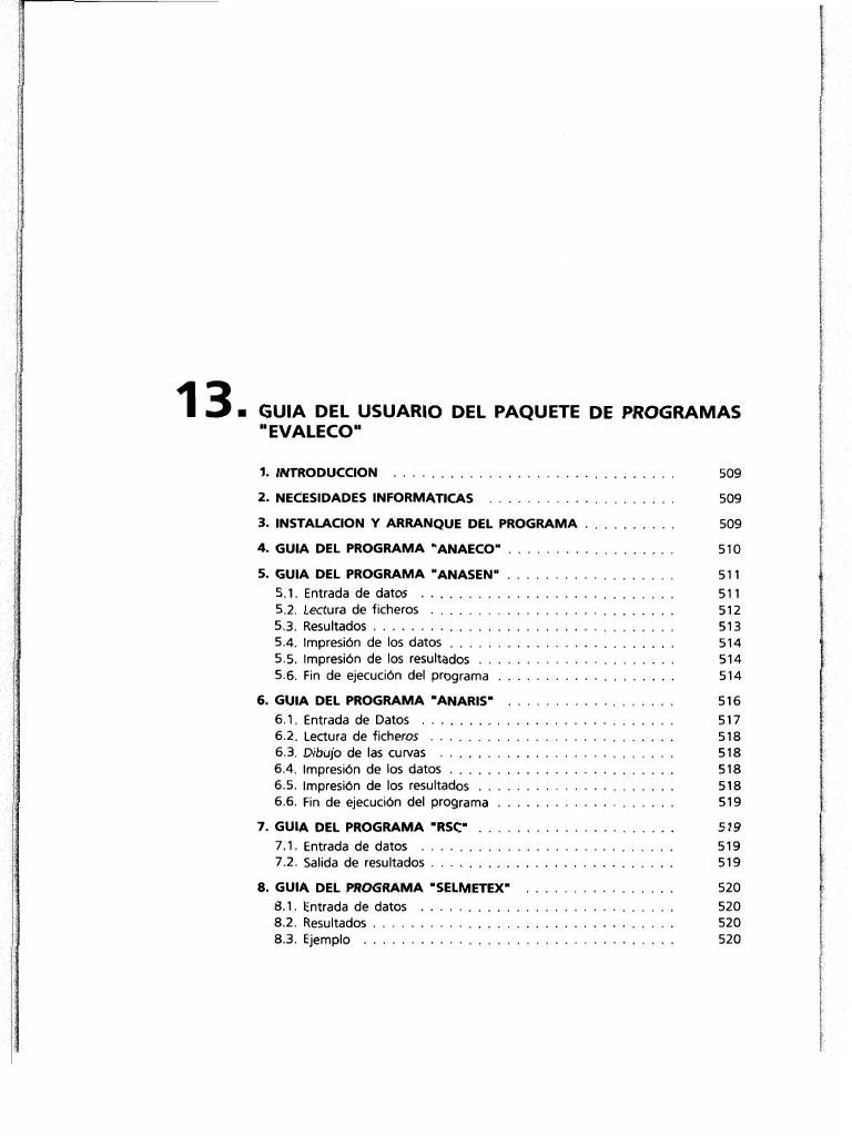 Guia Ususario Paquete EVALECO PDF | PDF | Programa de computadora ...