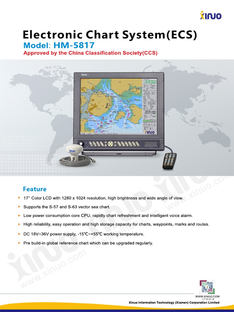 HM-5817 Electronic Chart System (ECS) | PDF