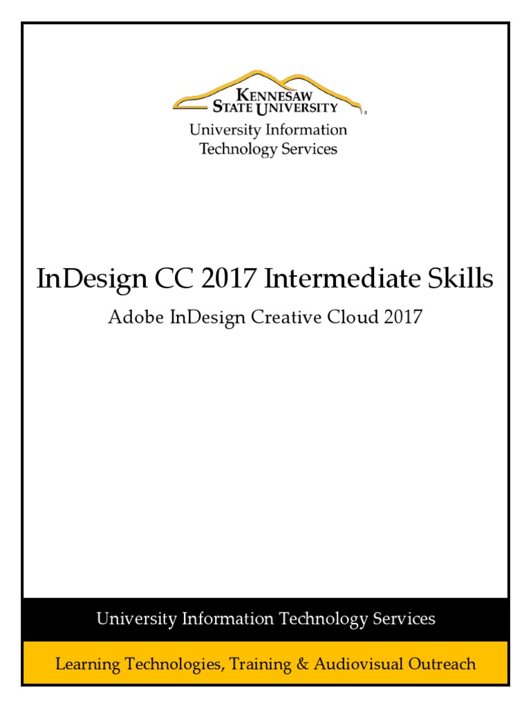 Indesign For Intermediate | PDF | Adobe In Design | Paragraph