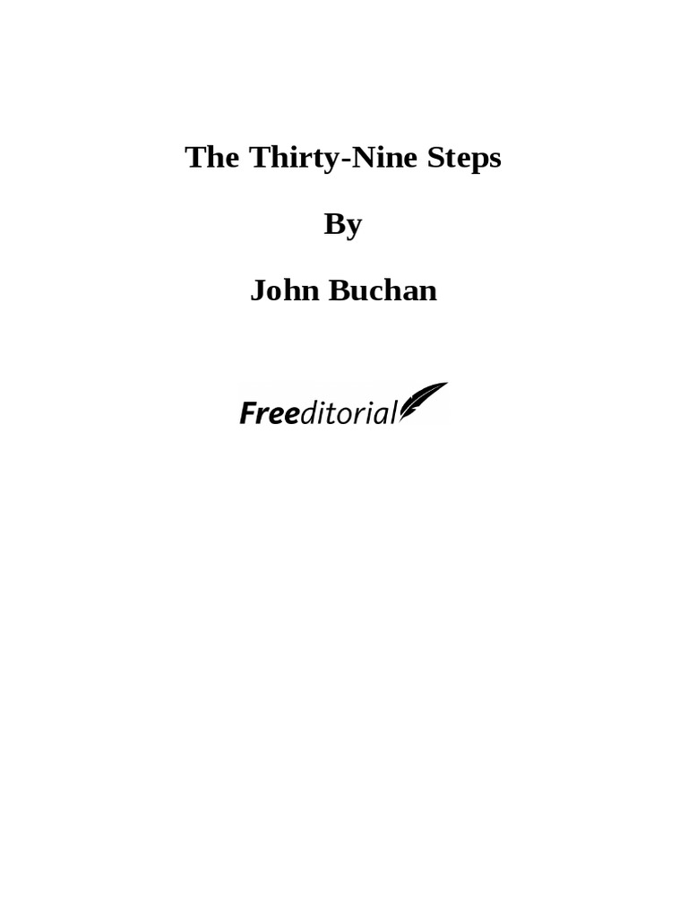 Thirty Nine Steps | PDF | The Thirty Nine Steps