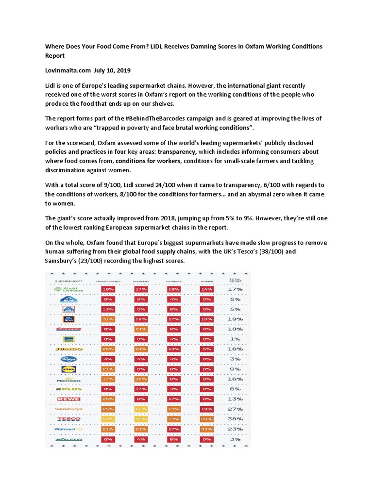 LIDL Marketing Lesson | PDF | Business | Finance & Money Management