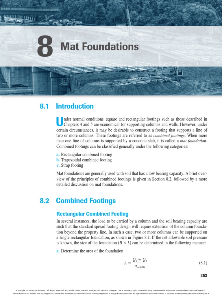 Mat Foundation | PDF | Foundation (Engineering) | Civil Engineering